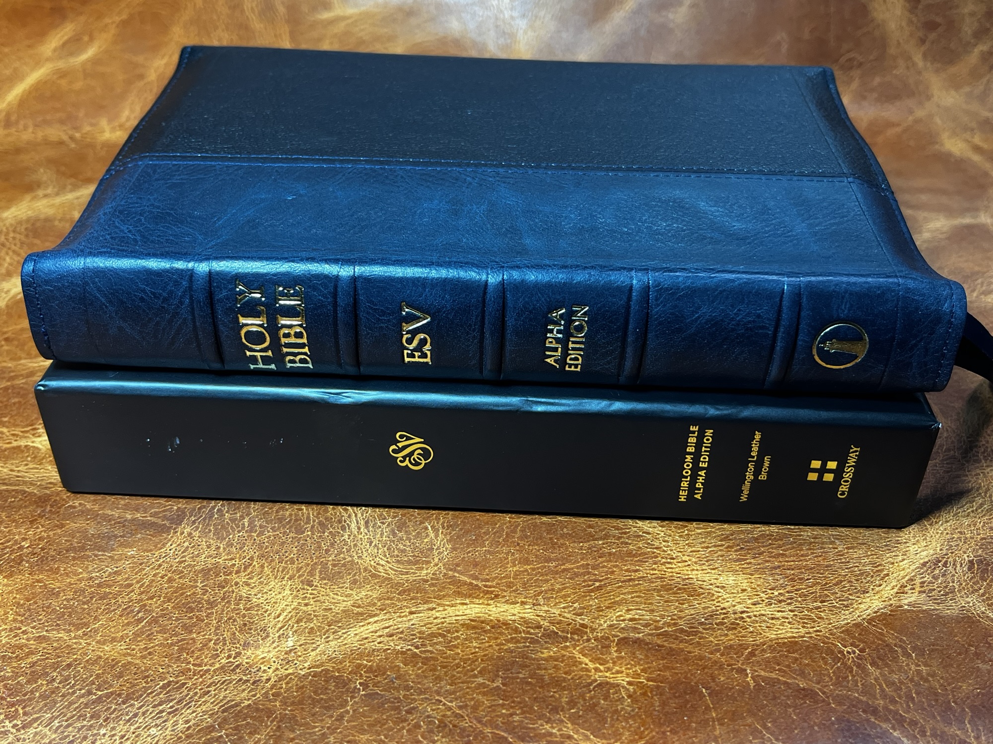 ESV HEIRLOOM BIBLE, ALPHA EDITION Caloca Binding | Caloca Bibles